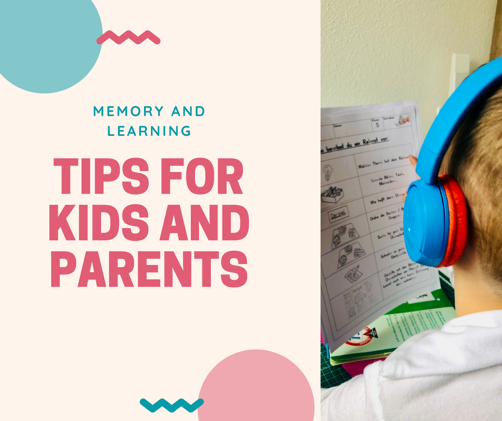 Memory and Learning - Tips for Kids and Parents - Fun, Facts and Crafts